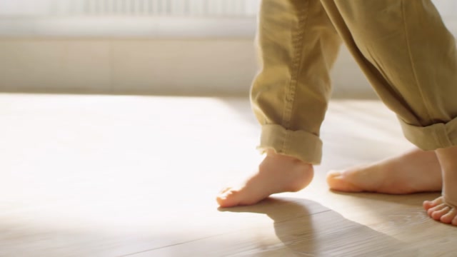 Walking Barefoot Home Stock Footage: Royalty-Free Video Clips - Storyblocks
