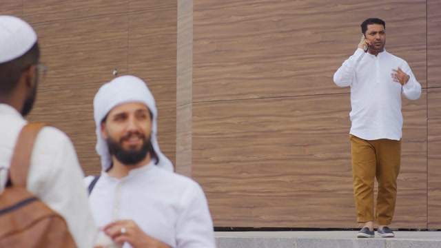 Muslim Man Talking Stock Footage: Royalty-Free Video Clips - Storyblocks