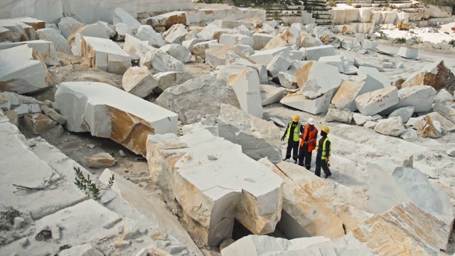 Stone Quarrying Process Stock Footage: Royalty-Free Video Clips ...