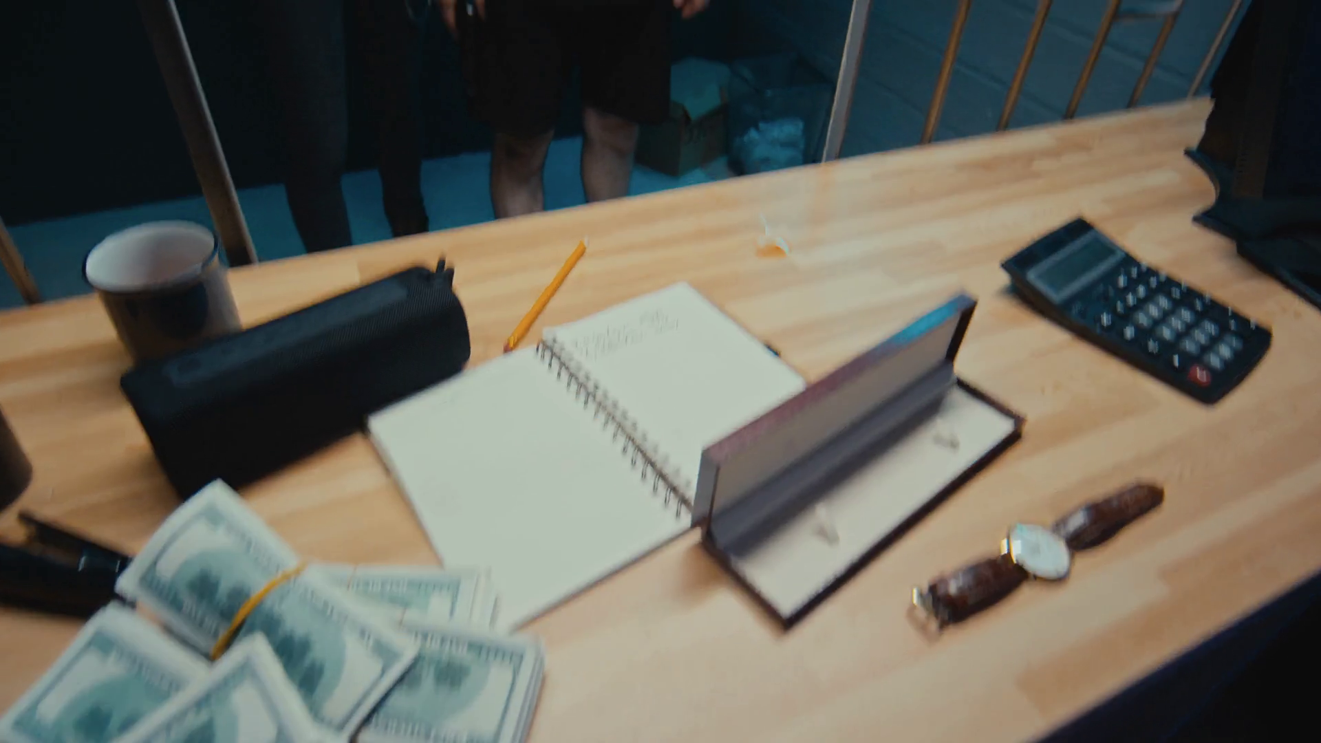 Pov Of Person At Counter Is Being Threatened Stock Footage SBV ...