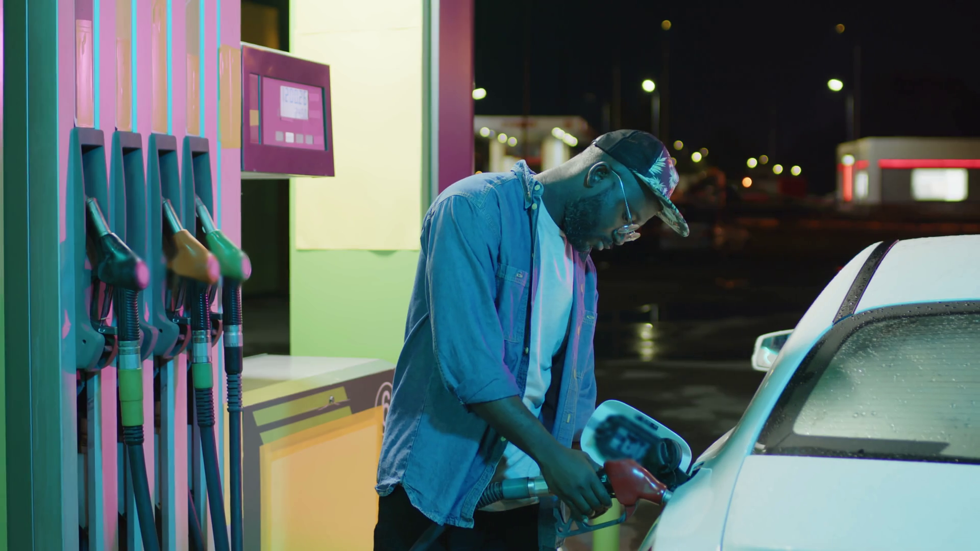 Full Medium Side Footage Of Black Guy Taking Stock Footage SBV ...