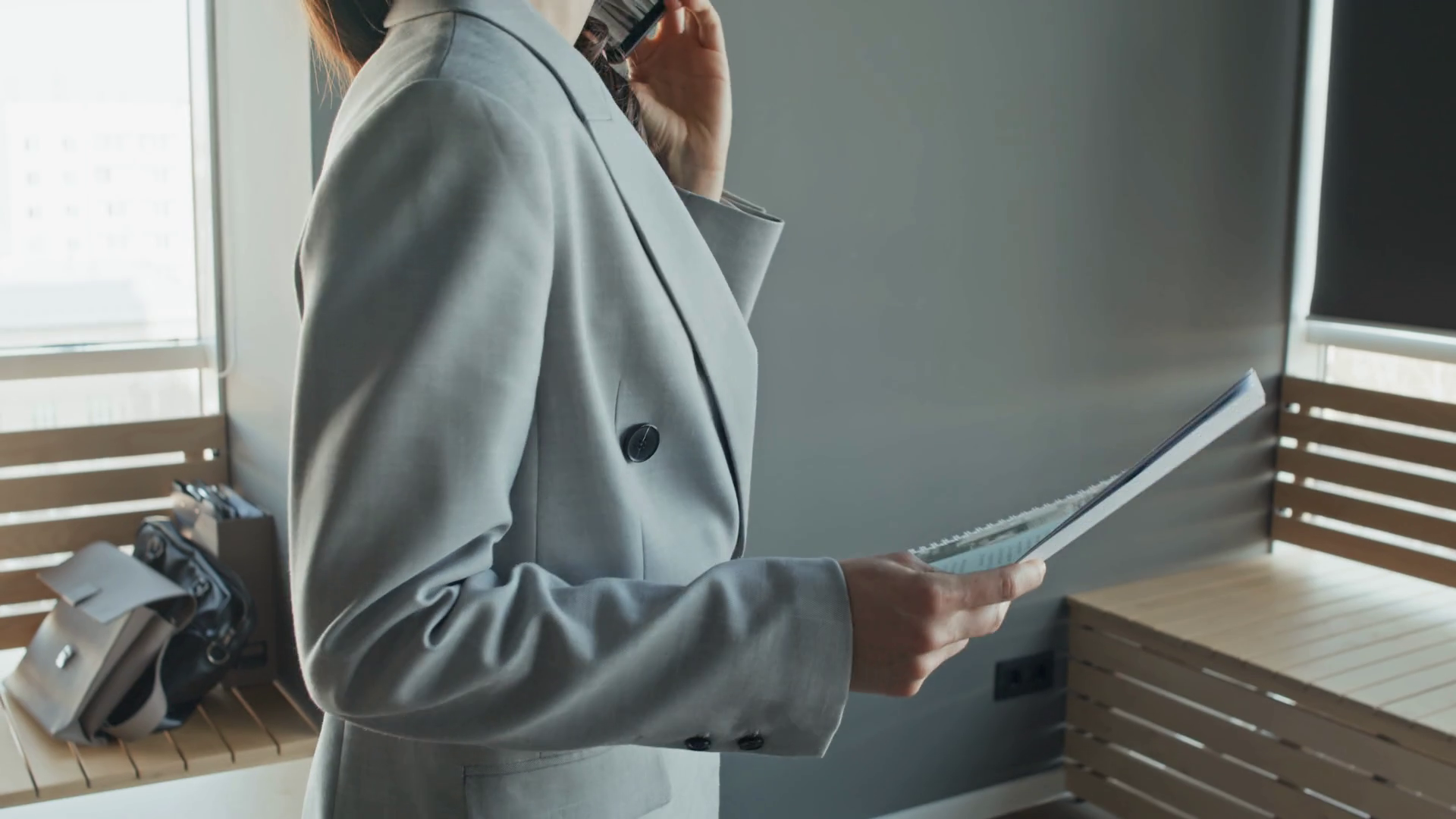 Medium Tilt Side Slowmo Shot Of Caucasian Stock Footage SBV-348541374 ...