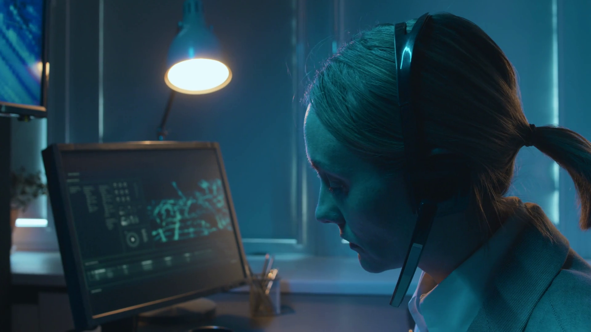 Tilt Focus On Hands Of Female Caucasian Stock Footage SBV-347775997 ...