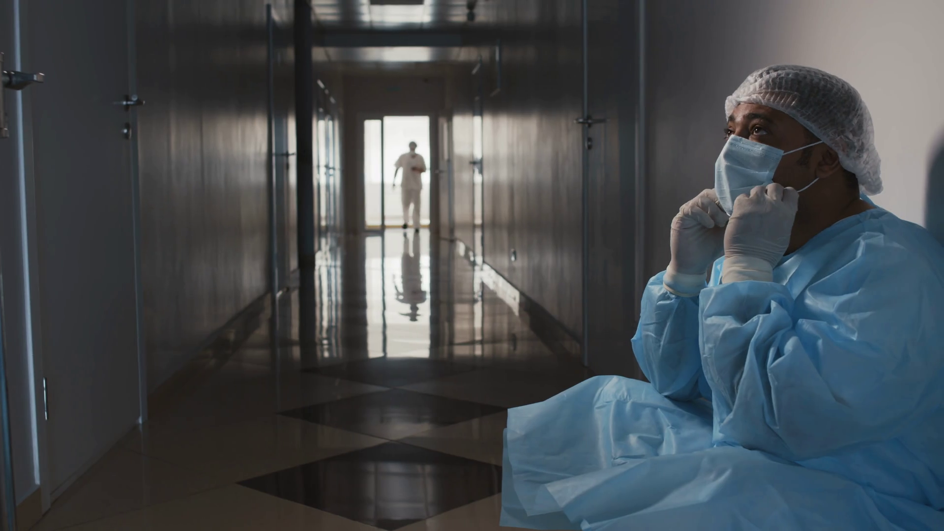 Medium Footage Of Upset Male Doctor In Stock Footage SBV-338943593 ...