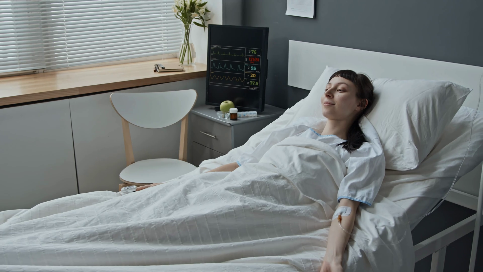 Medium Shot Of Doctors Coming In Hospital Stock Footage SBV-348582704 ...