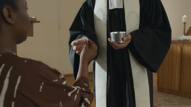 Church Communion Stock Footage: Royalty-Free Video Clips - Storyblocks