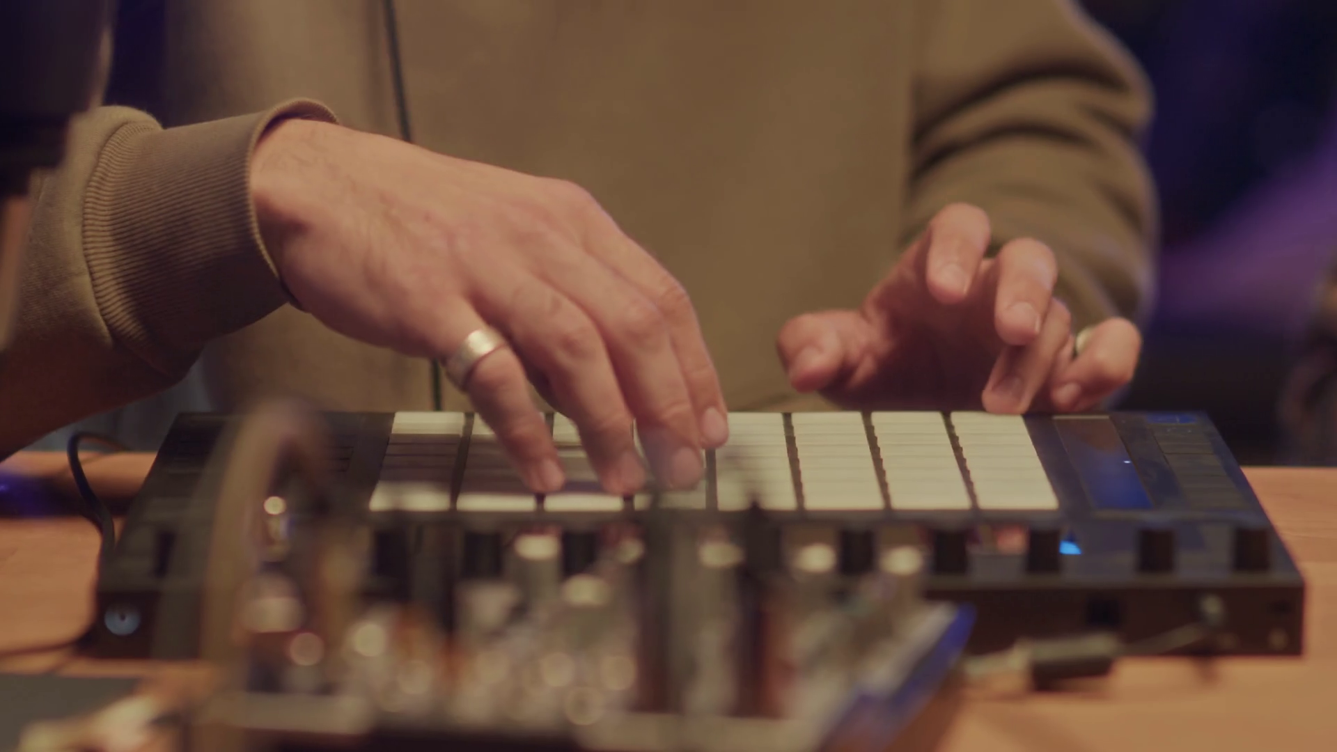 Closeup Of Male Hands Of Anonymous Musician Stock Footage SBV-348820398 ...