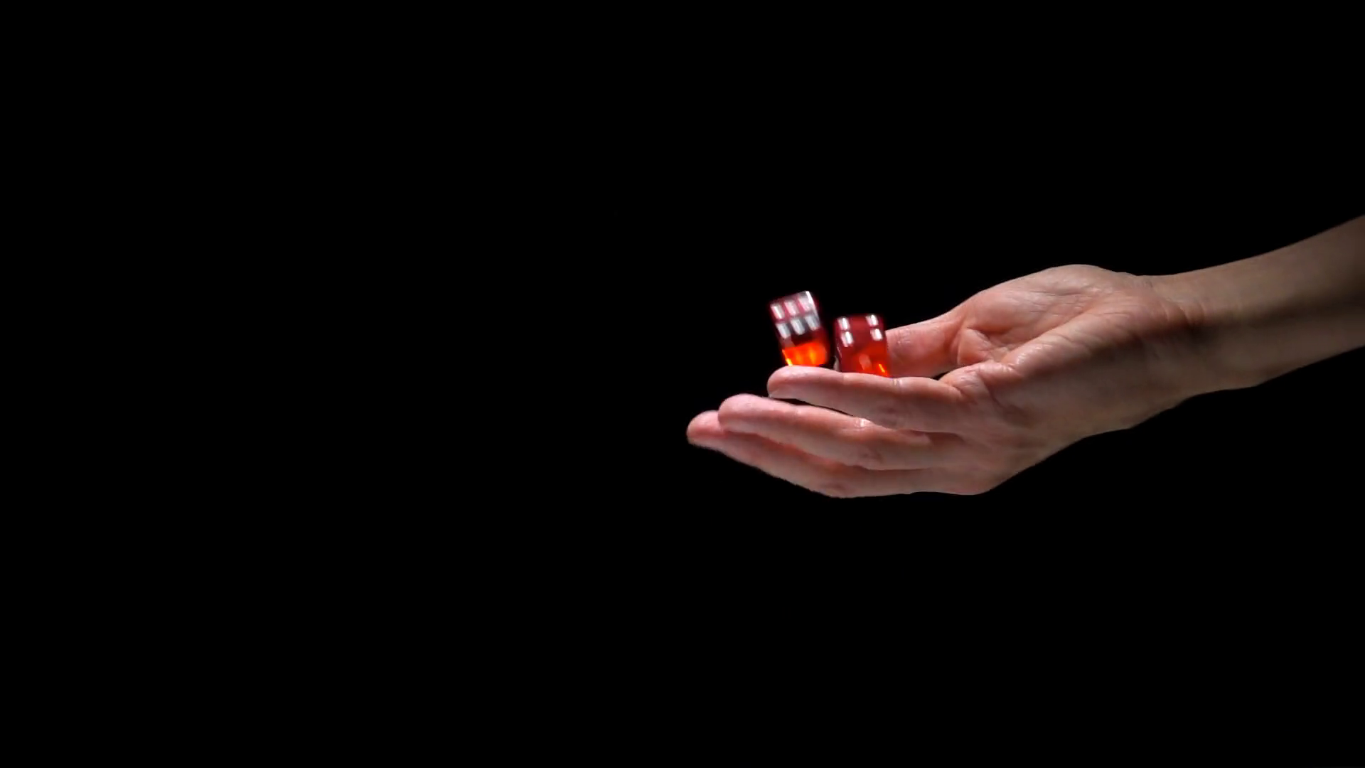 Hand Throwing Dice In Slow Motion With Stock Footage SBV-311302630 ...