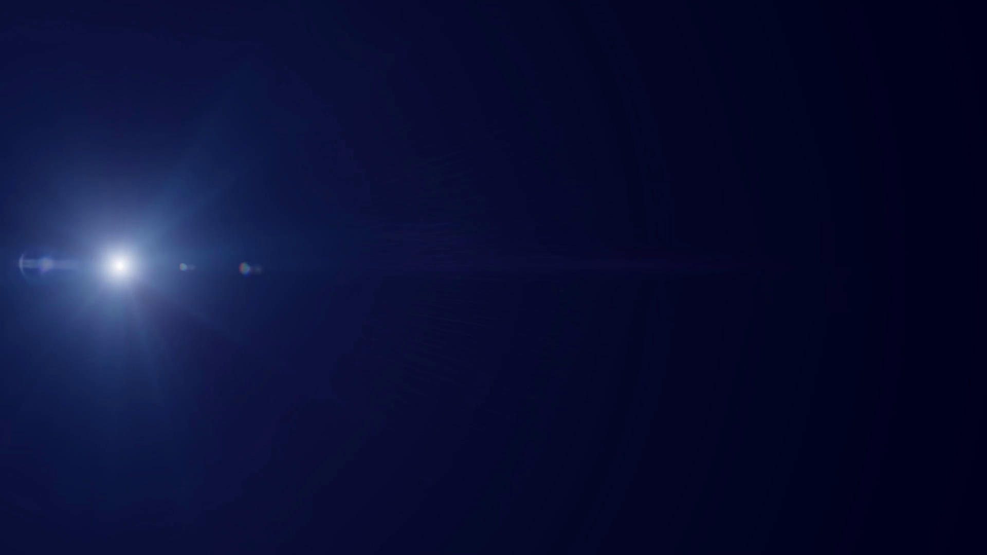 Bright Shining Blue Star With Light Flare In Stock Motion Graphics SBV ...