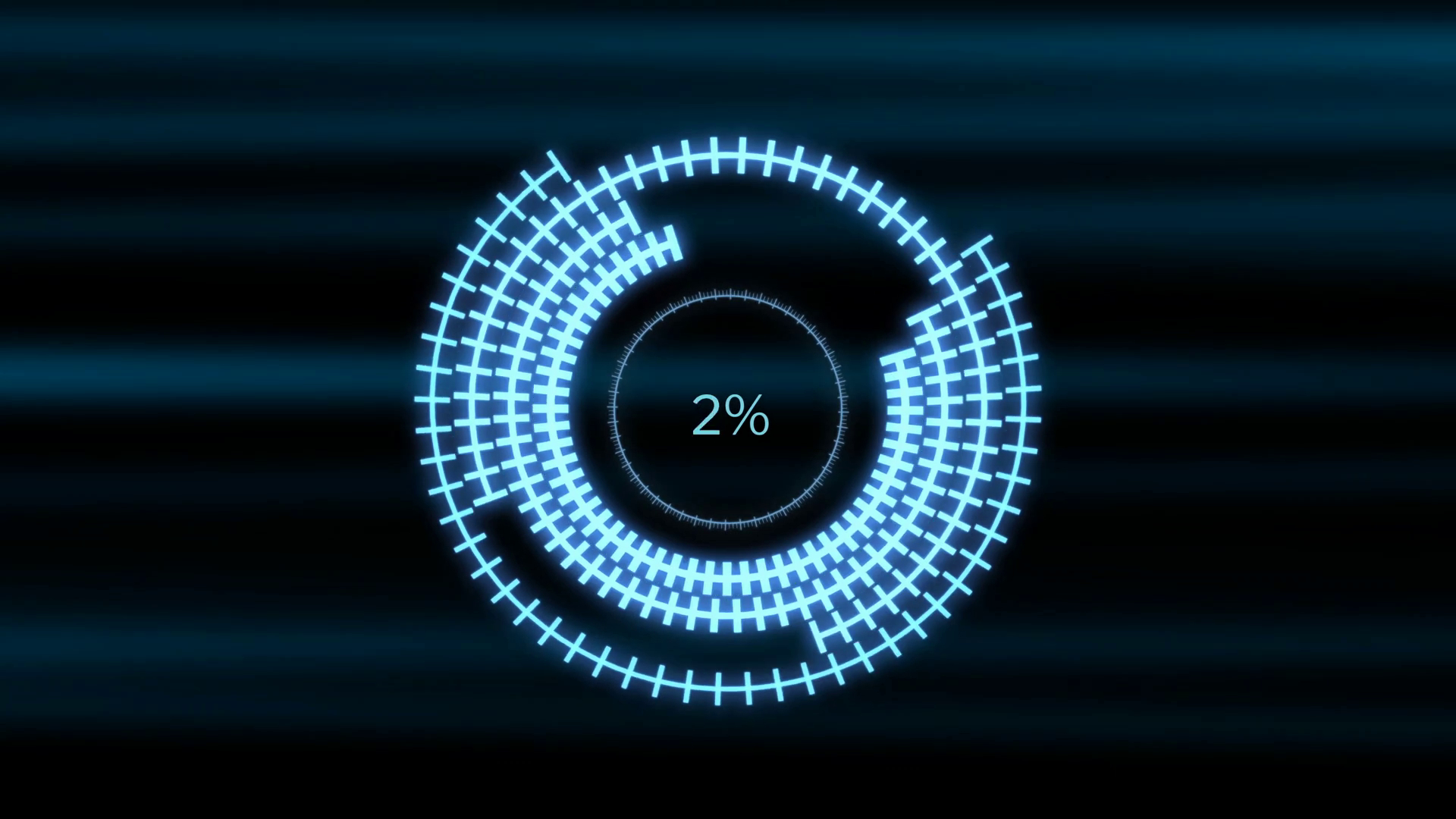 Counting From 0 To 100 Percent In Numbers Stock Motion Graphics SBV ...