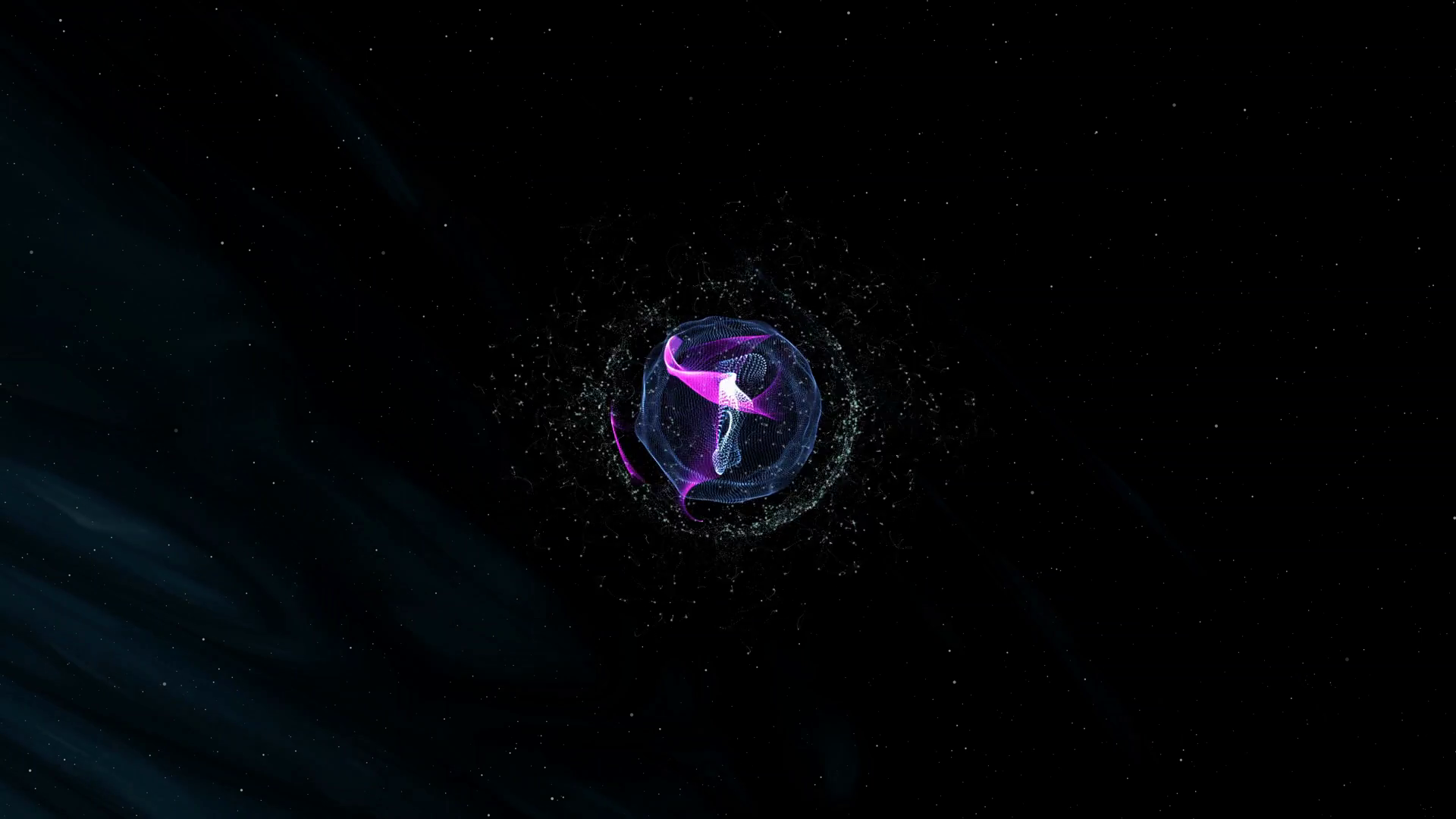 Futuristic Orb With Energy Flow Round Sphere Stock Motion Graphics SBV ...