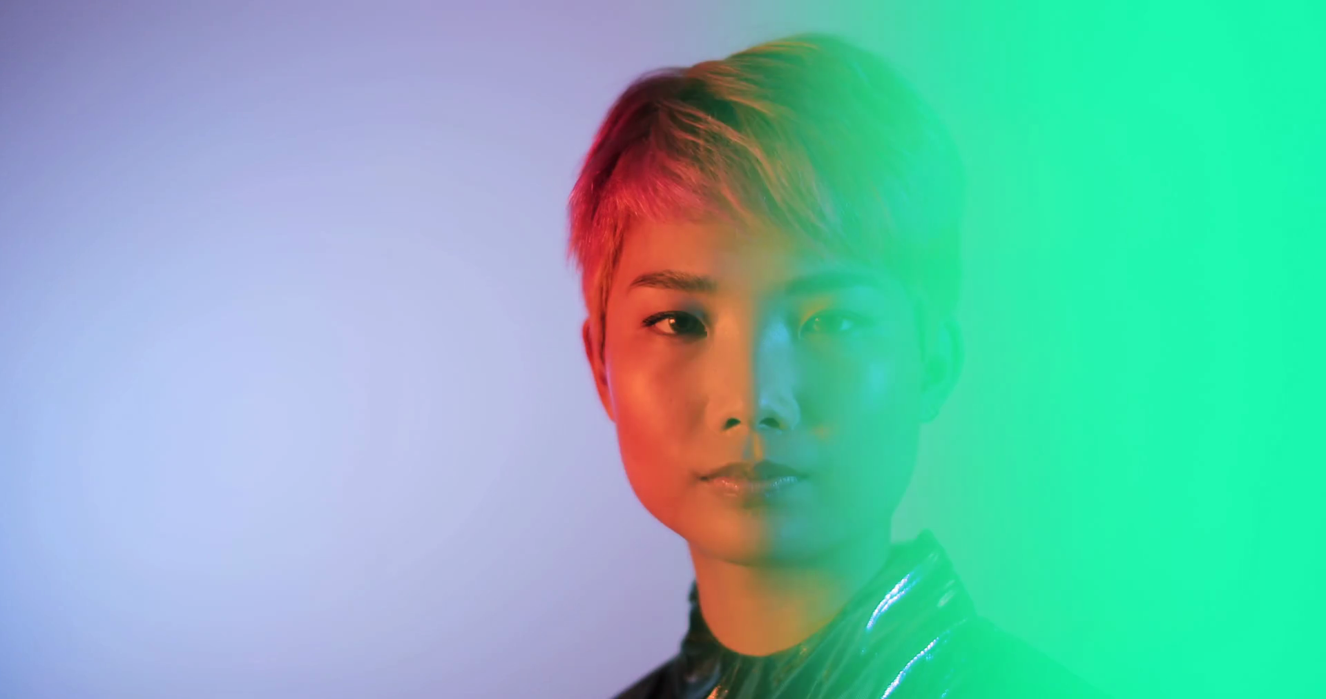 Portrait Of Trendy Asian Gender Fluid Person Stock Footage SBV ...