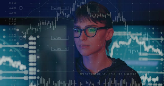 Trading Graph Chart Stock Footage: Royalty-Free Video Clips - Storyblocks