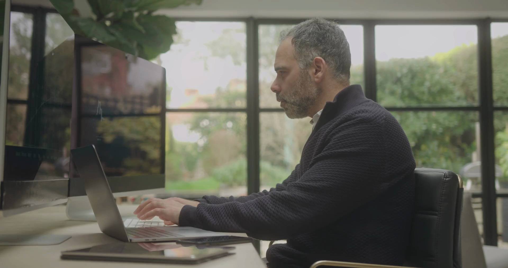 Successful Male Stockbroker Trading On Stock Footage SBV-347379436 ...