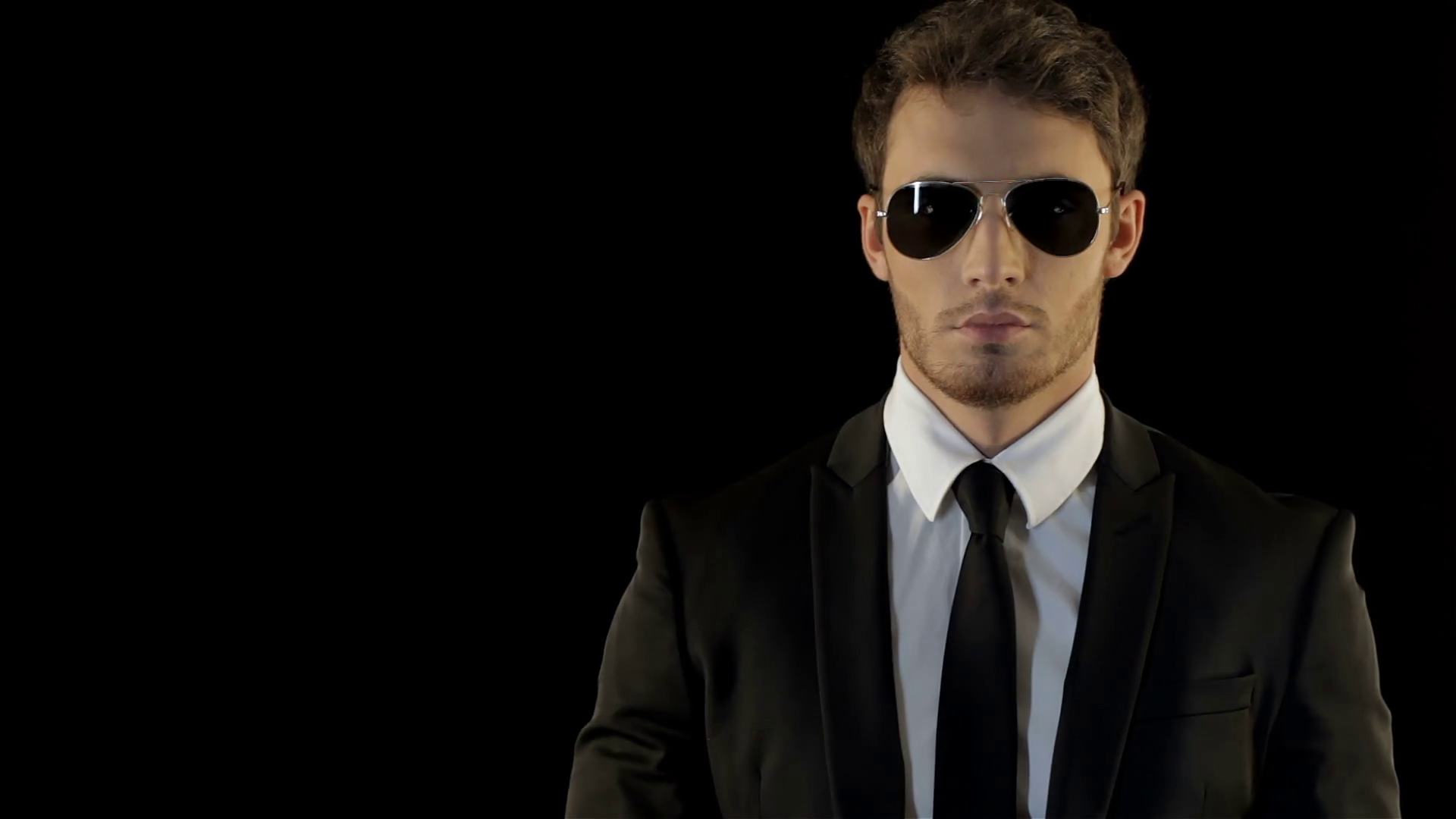 Bodyguard Folds Arms On Chest Stock Footage SBV-309938824 - Storyblocks