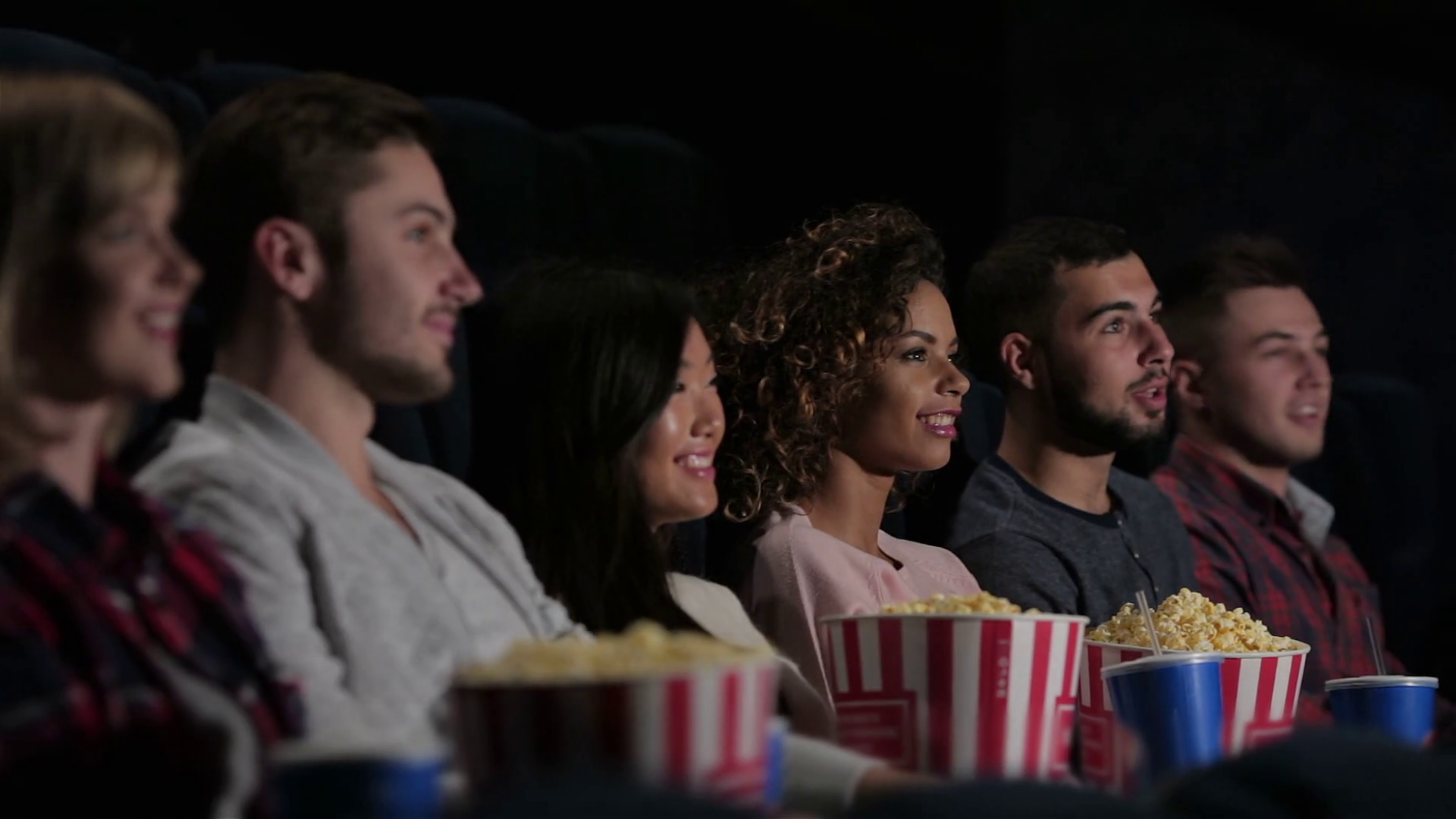 Friends in cinema watching a movie Stock Video Footage 00:06 SBV ... Friends in cinema watching a movie Stock Video Footage 00:06 SBV ...