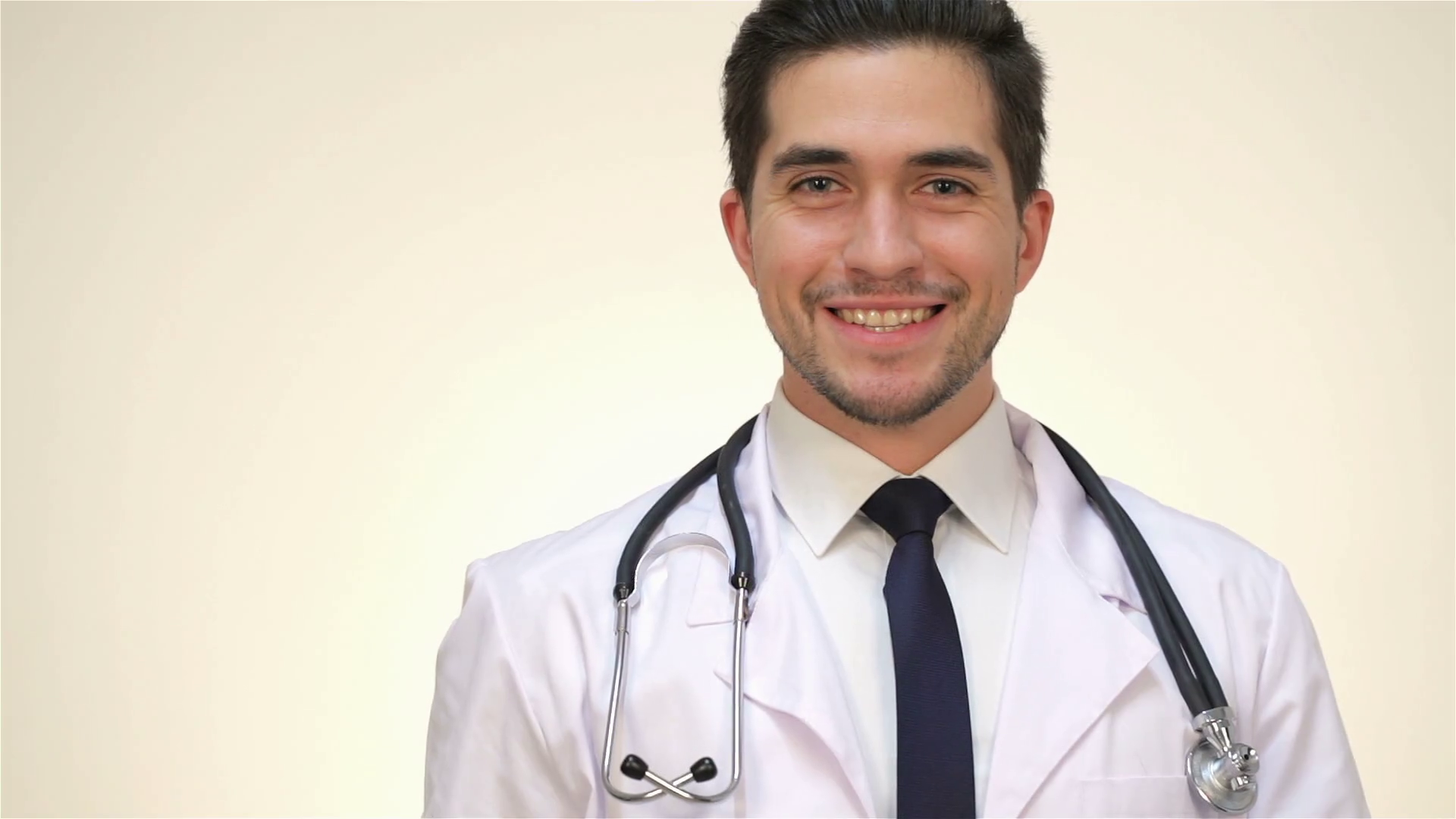 Successful Doctor Showing Thumbs Up Stock Footage SBV-309734019 ...