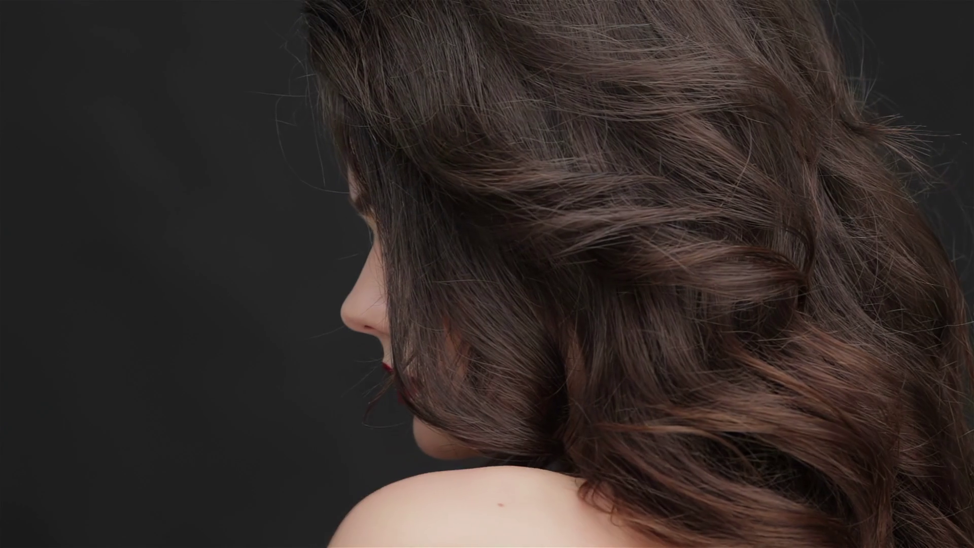 Languid Eyes Of Beautiful Woman On Black Stock Footage SBV-348675681 ...