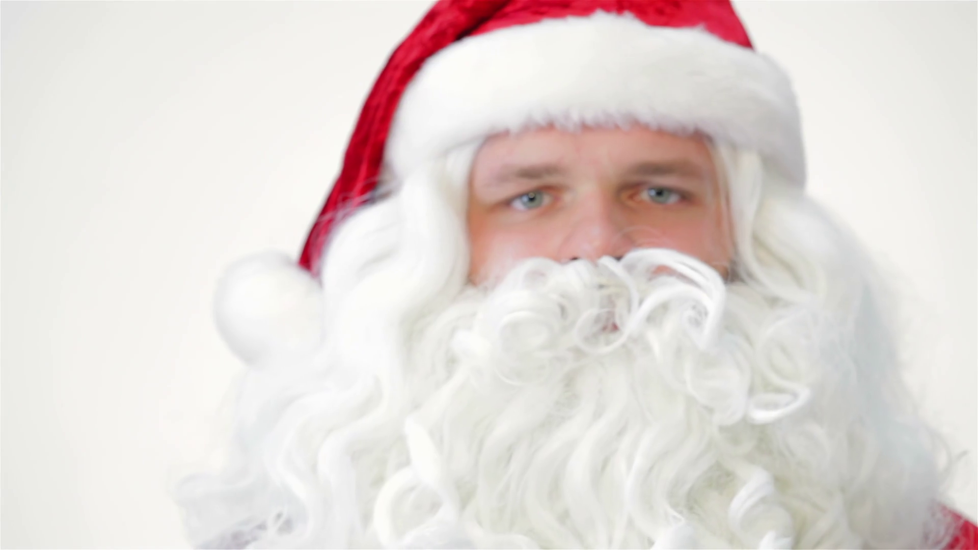 Santa Showing Gesture Shh Stock Footage SBV-348511816 - Storyblocks