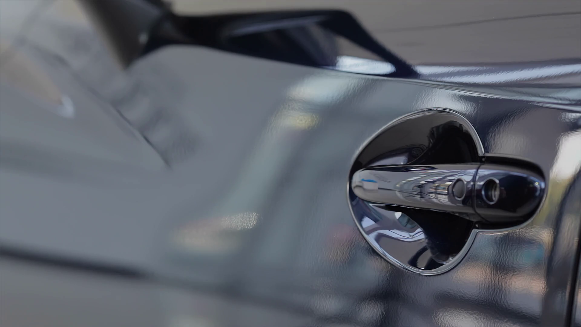 Close Up Human Hand Opening Car Door Stock Footage SBV-348529611 ...