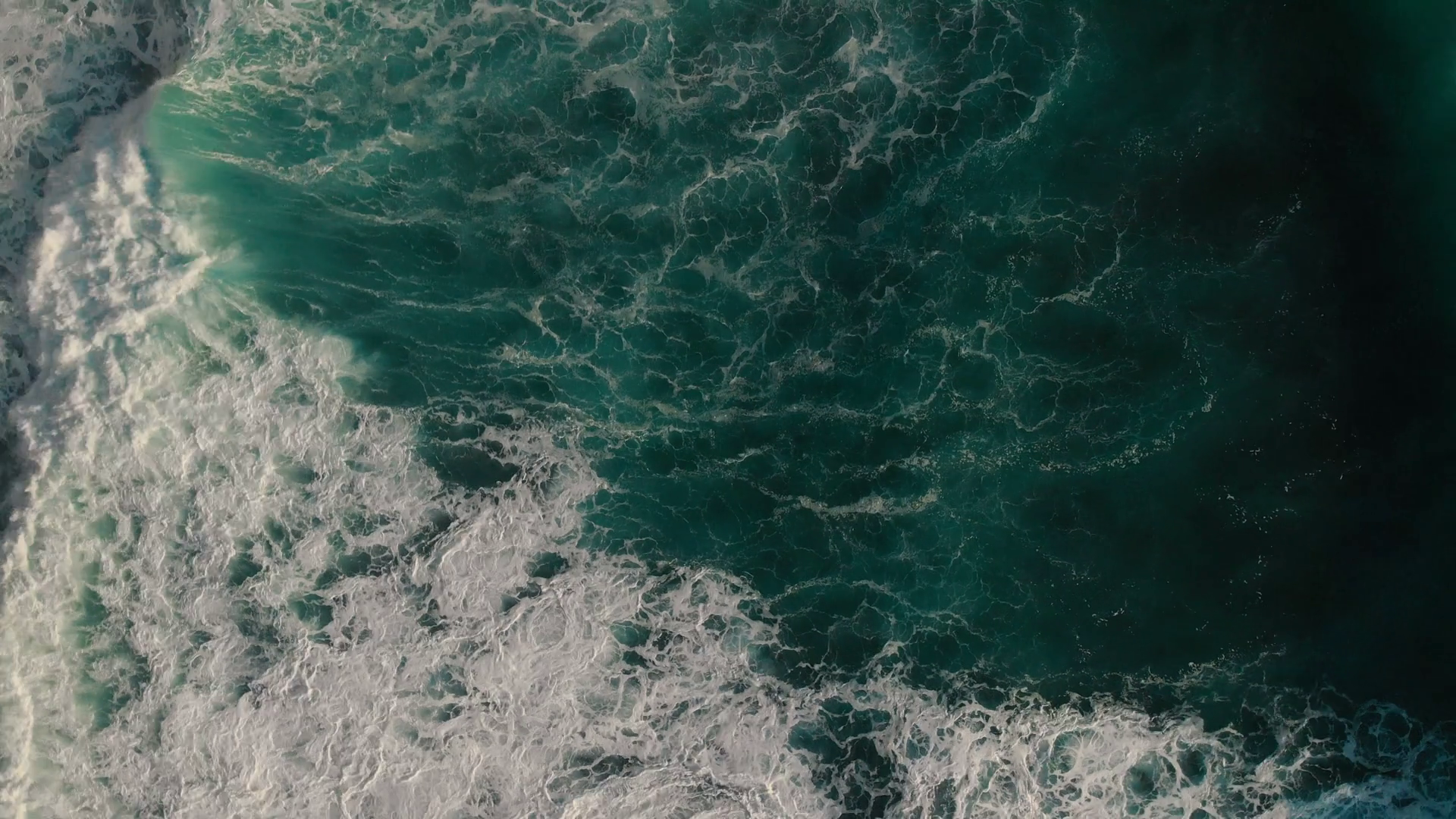 4k Drone Footage Of Breaking Waves On Rocky Stock Footage SBV-326766065 ...