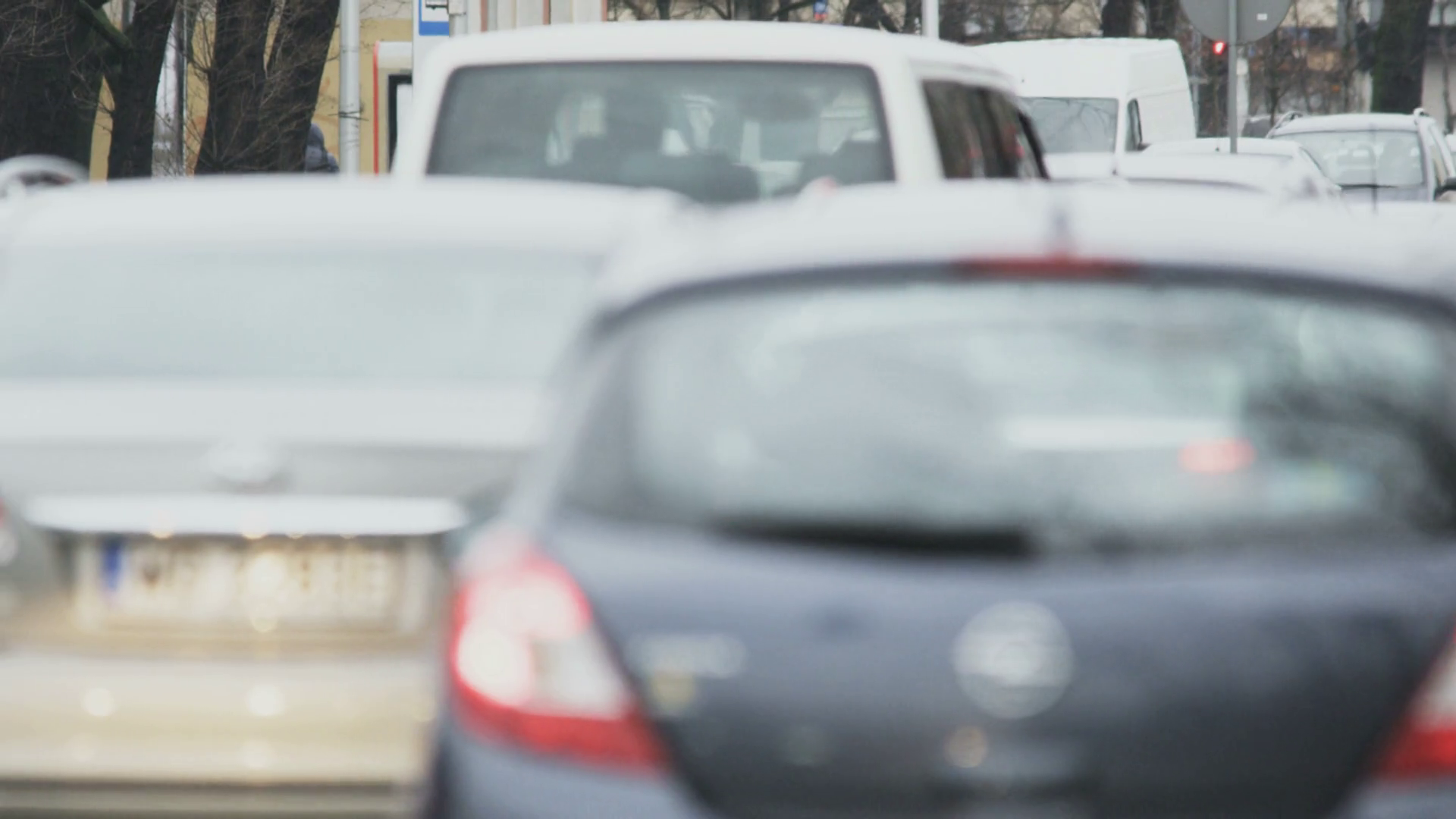 Cars Moving In Opposite Directions In Stock Footage SBV-322704126 ...