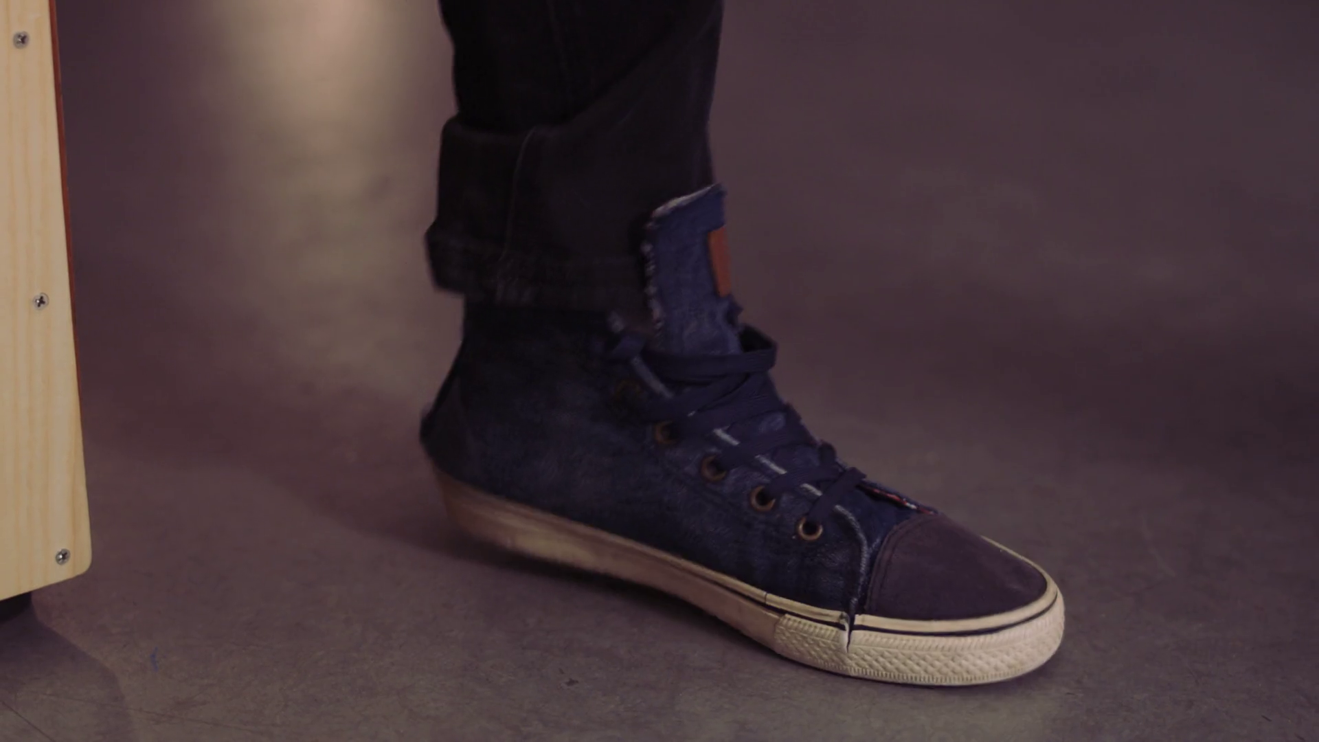 Man Thumping Right Foot To Rhythm Of Music Stock Footage SBV-314310568 ...