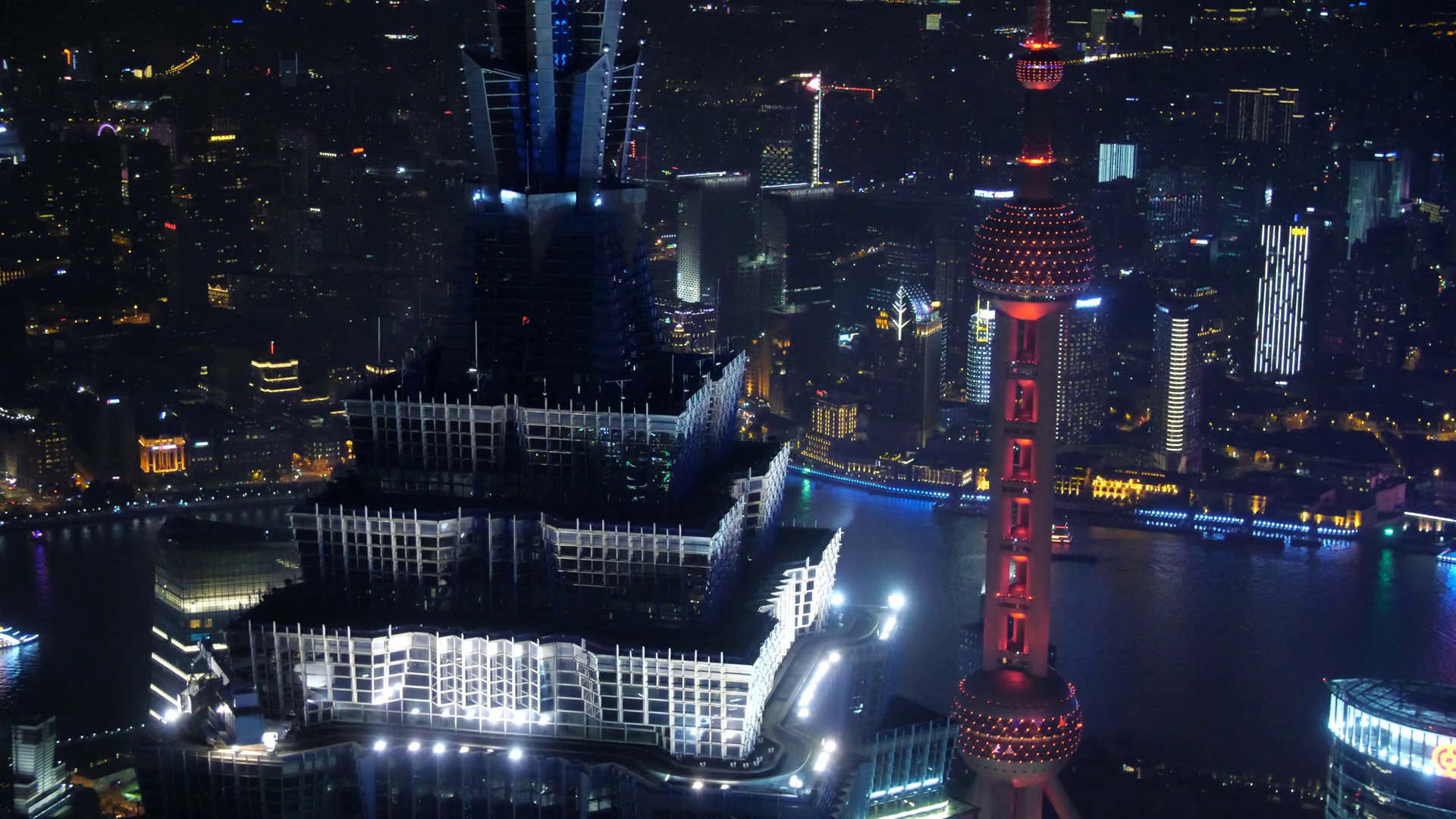 Skyscrapers In Beijing Night Stock Footage SBV-331876489 - Storyblocks