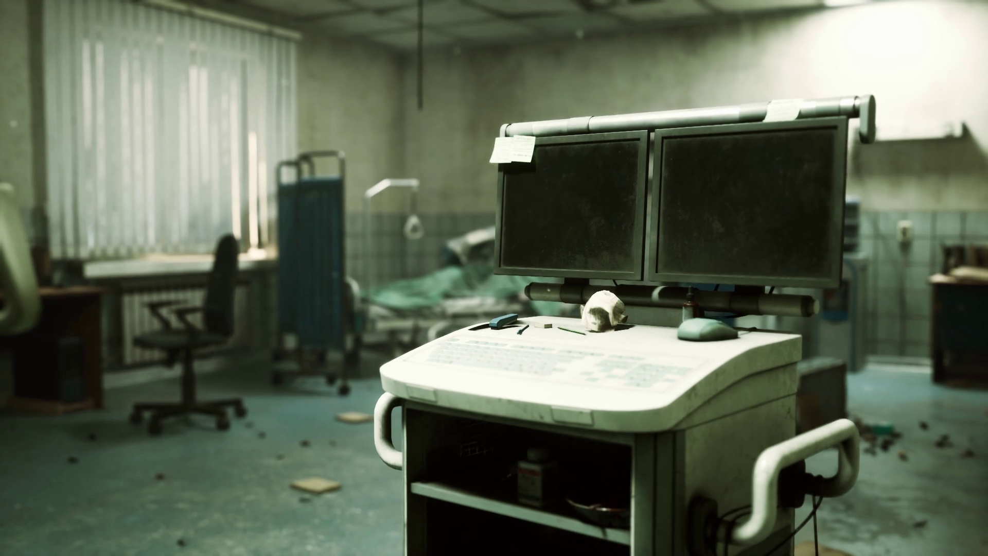 Abandoned Hospital Interior With Destroyed Stock Motion Graphics SBV ...