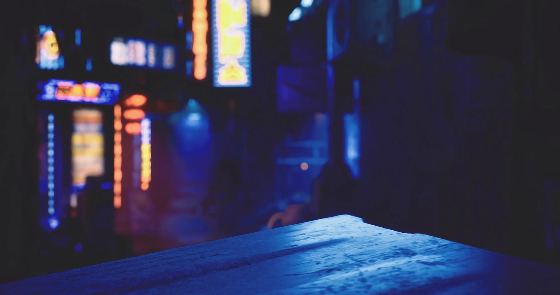 Vibrant Neon Lights Illuminate Quiet Alley Stock Motion Graphics SBV ...