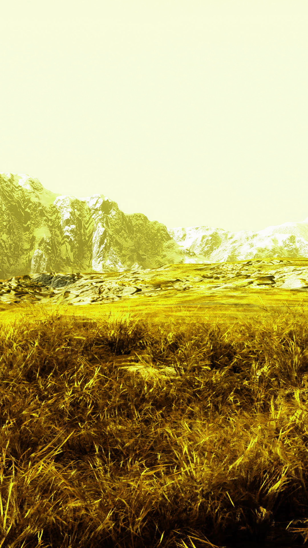 Mountain Landscape With Yellow Haze Stock Footage SBV-353141776 ...