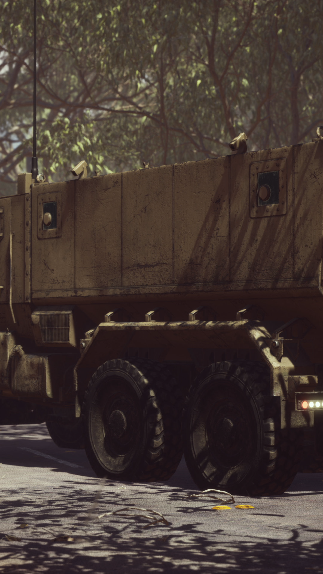 Convoy Armored Vehicle On Road Stock Footage SBV-353160004 - Storyblocks