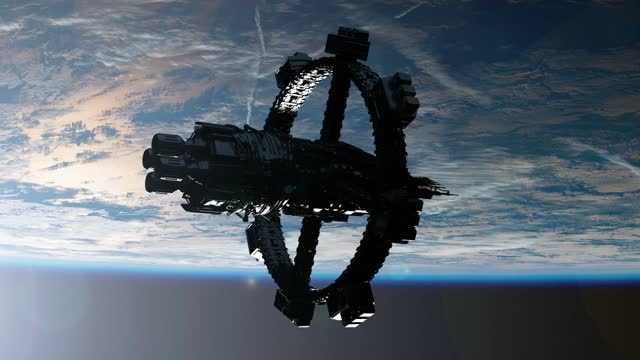 Spaceship Structure Stock Footage: Royalty-Free Video Clips - Storyblocks