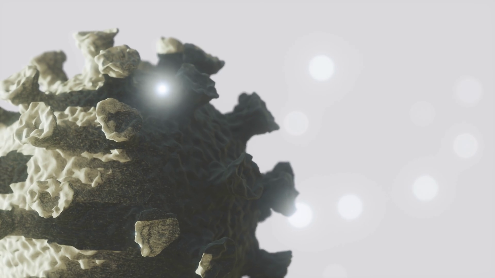Particle Of Covid-19 Coronavirus Rotate Stock Motion Graphics SBV ...