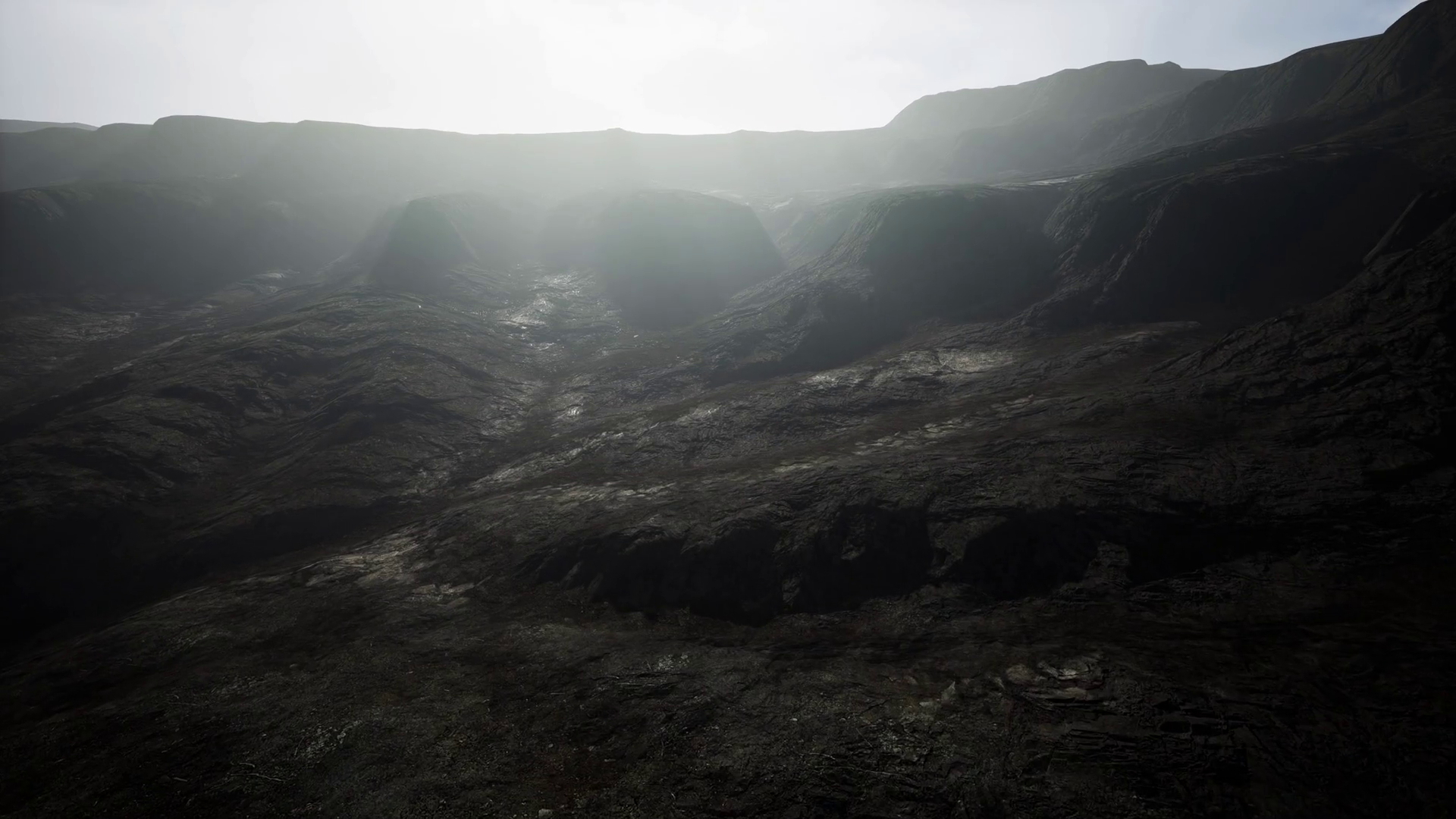 black mountains in deep fog Motion Background 00:10 SBV-347152232 ...