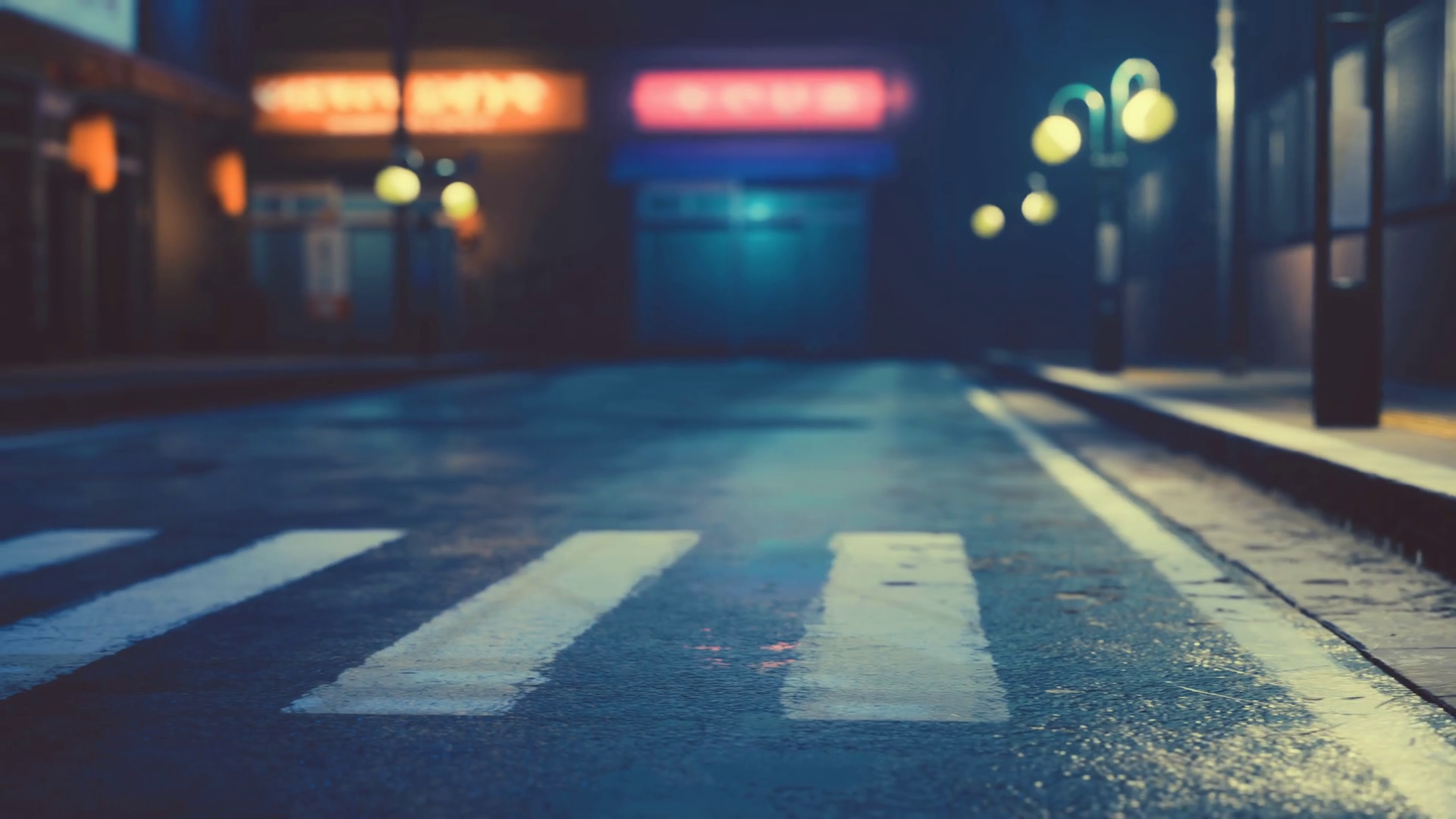 Night Scene Of Japan City With Neon Lights Stock Footage SBV-347256680 ...