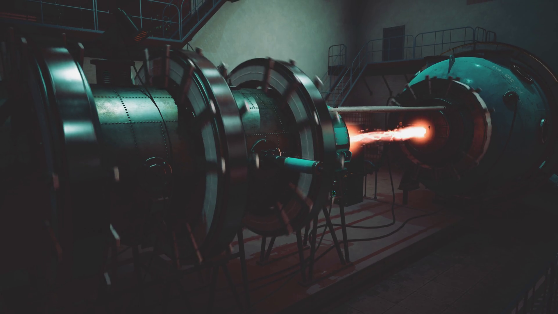 Electric Plasma In Futuristic Reactor Stock Motion Graphics SBV ...