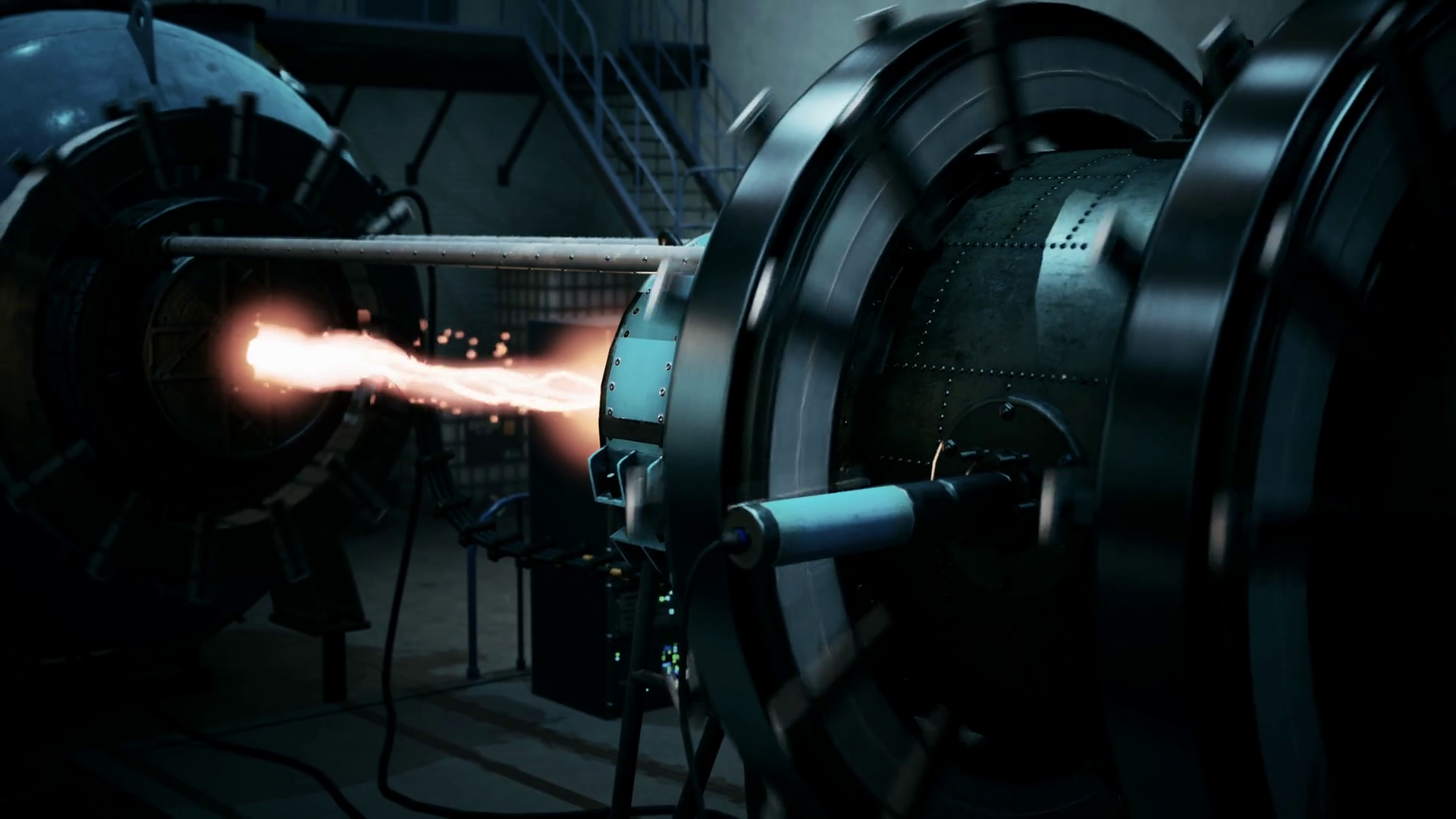 Glow Of Nuclear Reactor Core Powered Stock Footage SBV-347702015 ...