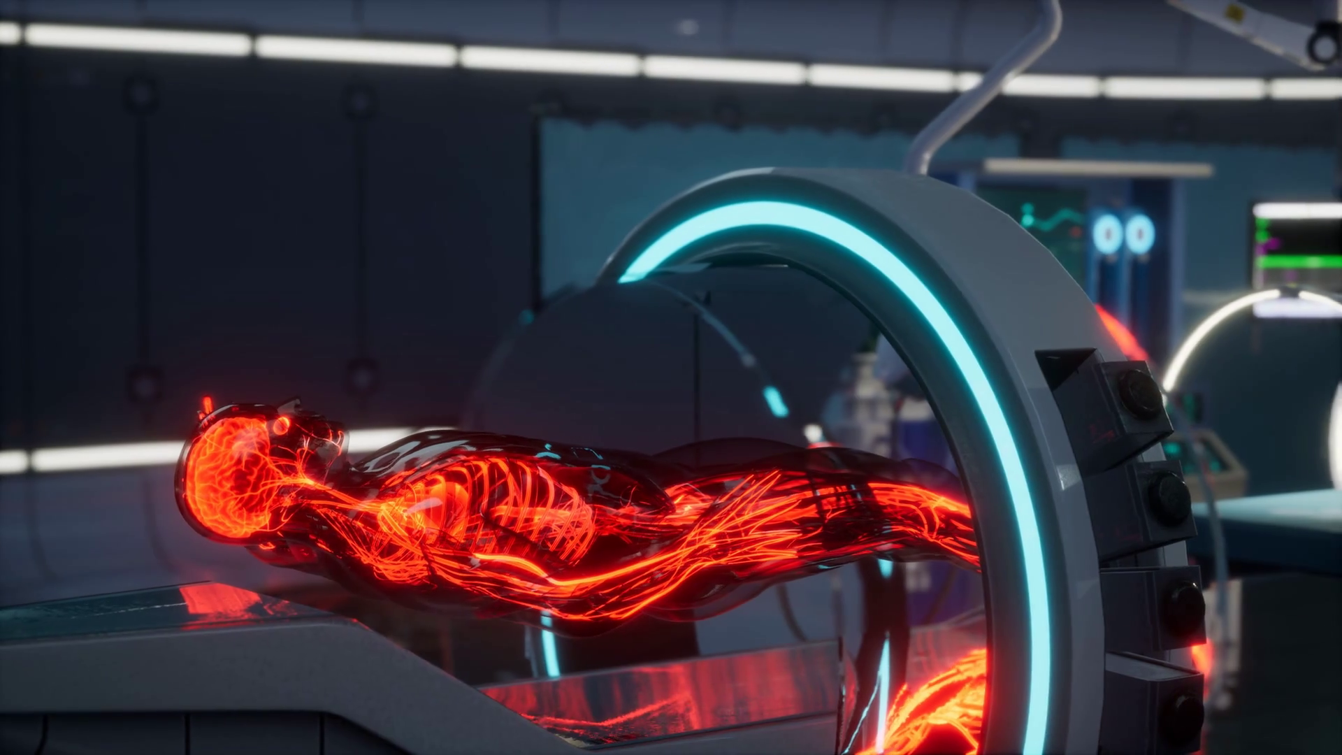 Science Anatomy Scan Of Human Blood Vessels Stock Footage SBV-348742369 ...