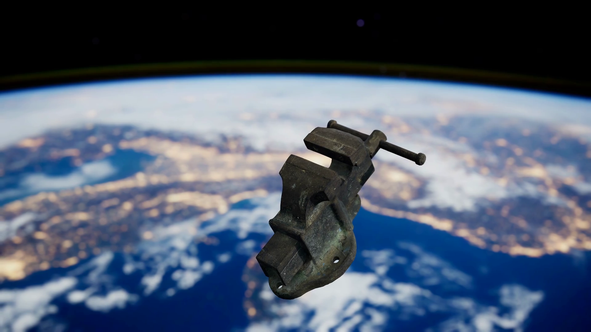 Old Vice Defying Gravity Above Earth's Stock Motion Graphics SBV ...