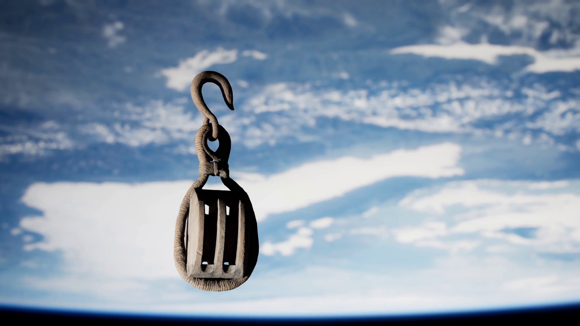 An Intriguing View Of Ancient Hook Floating Stock Footage SBV-348687170 ...