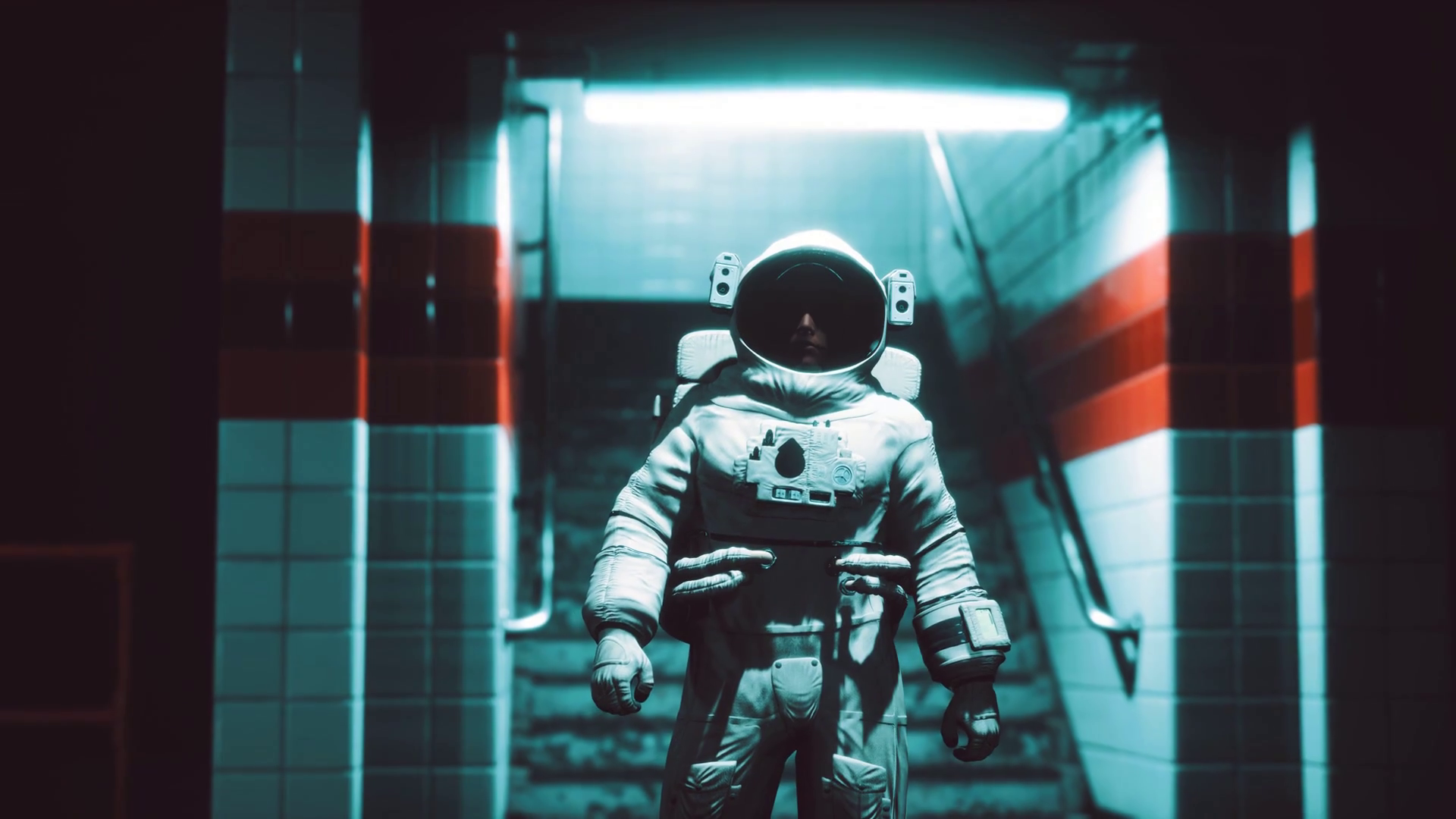 Astronaut At Underground Metro Subway Stock Motion Graphics SBV ...