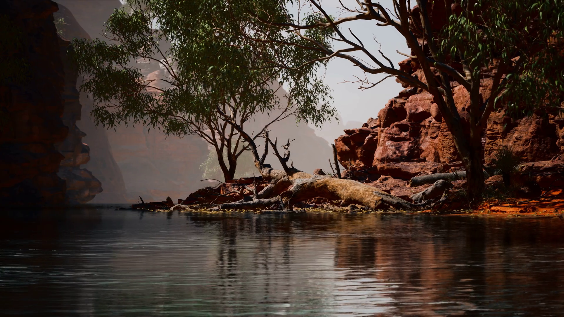 Colorado River flows through the Grand Canyon Motion Background 00:10 ...