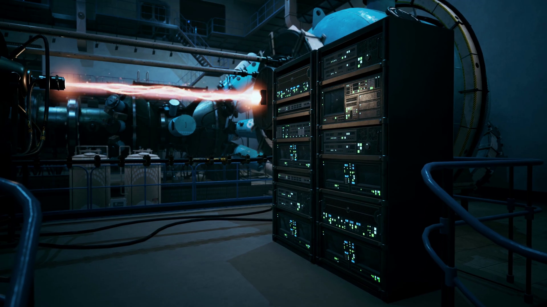 Conceptual High Tech Power Plant Stock Motion Graphics SBV-348611604 ...