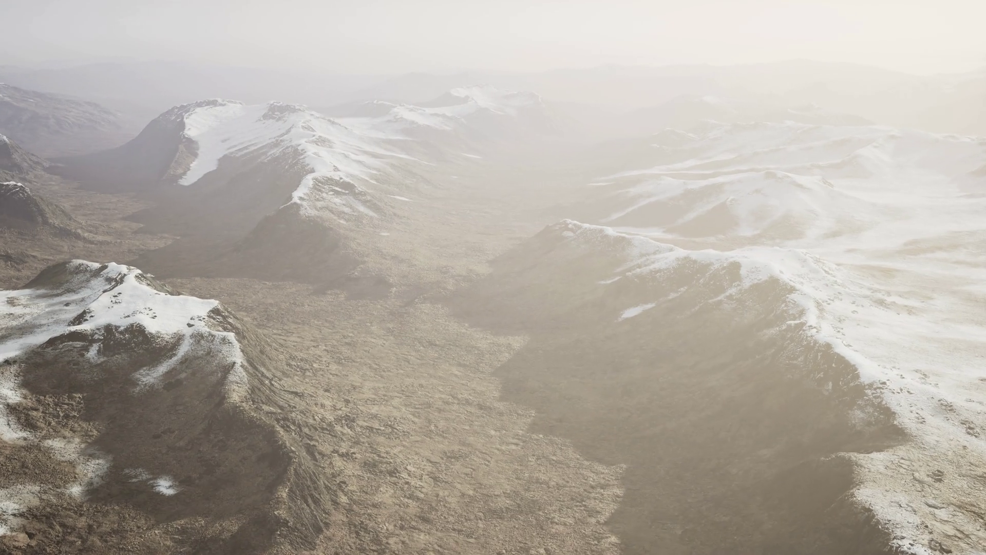 Large Snow Patch Left Over On Volcanic Rock Stock Motion Graphics SBV ...