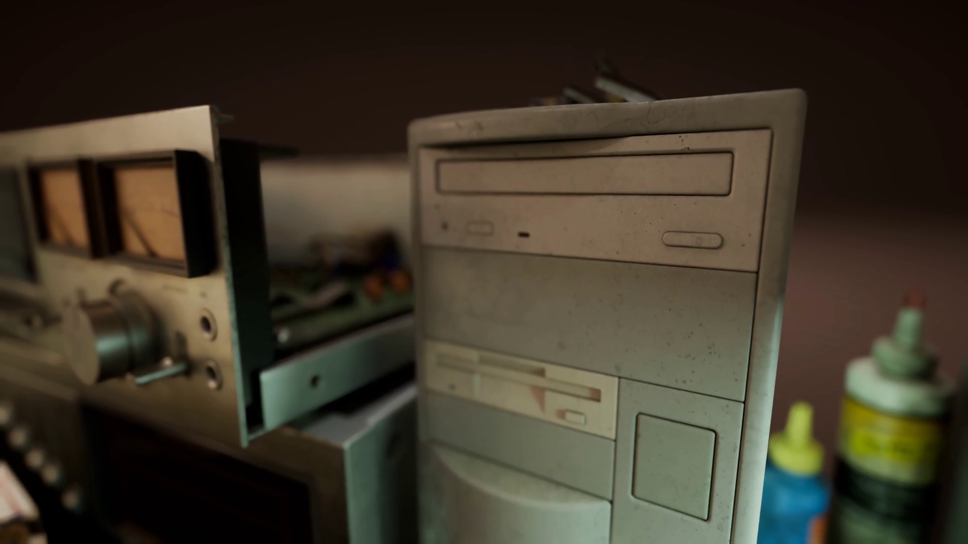 Old Computers From 80s In Abandoned Stock Motion Graphics SBV-348469775 ...