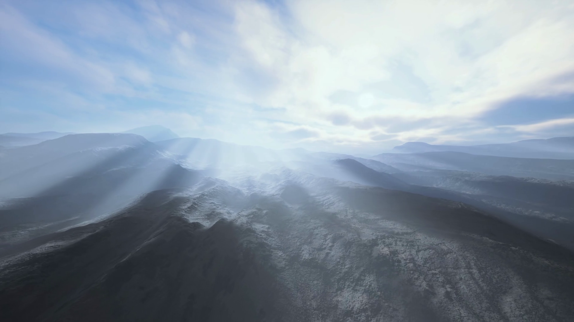 Alpine Chains Shrouded In Morning Fog Stock Motion Graphics SBV-348469909 - Storyblocks