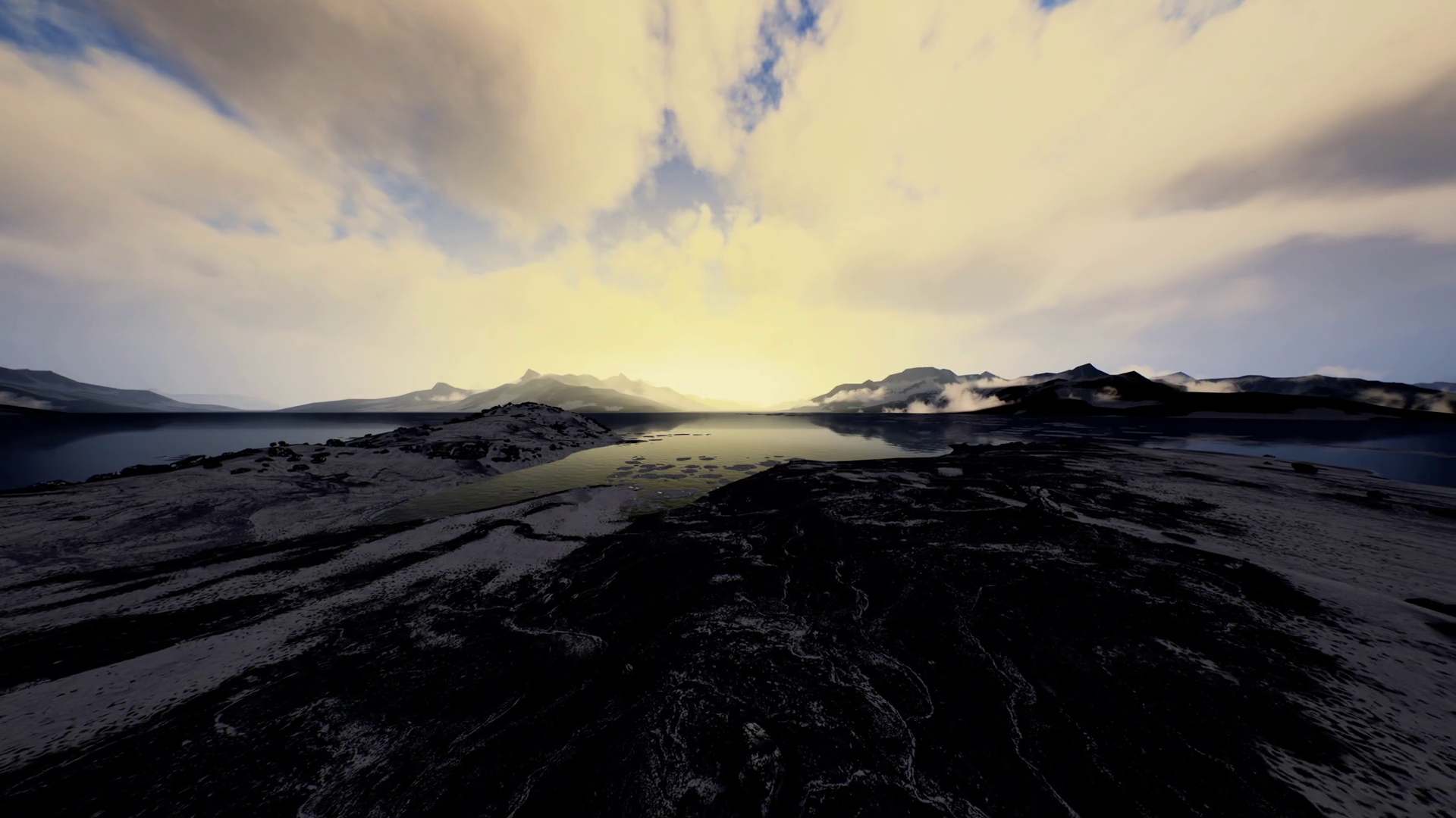 Peaceful Calm View Of Fjords In Norway Stock Motion Graphics SBV ...