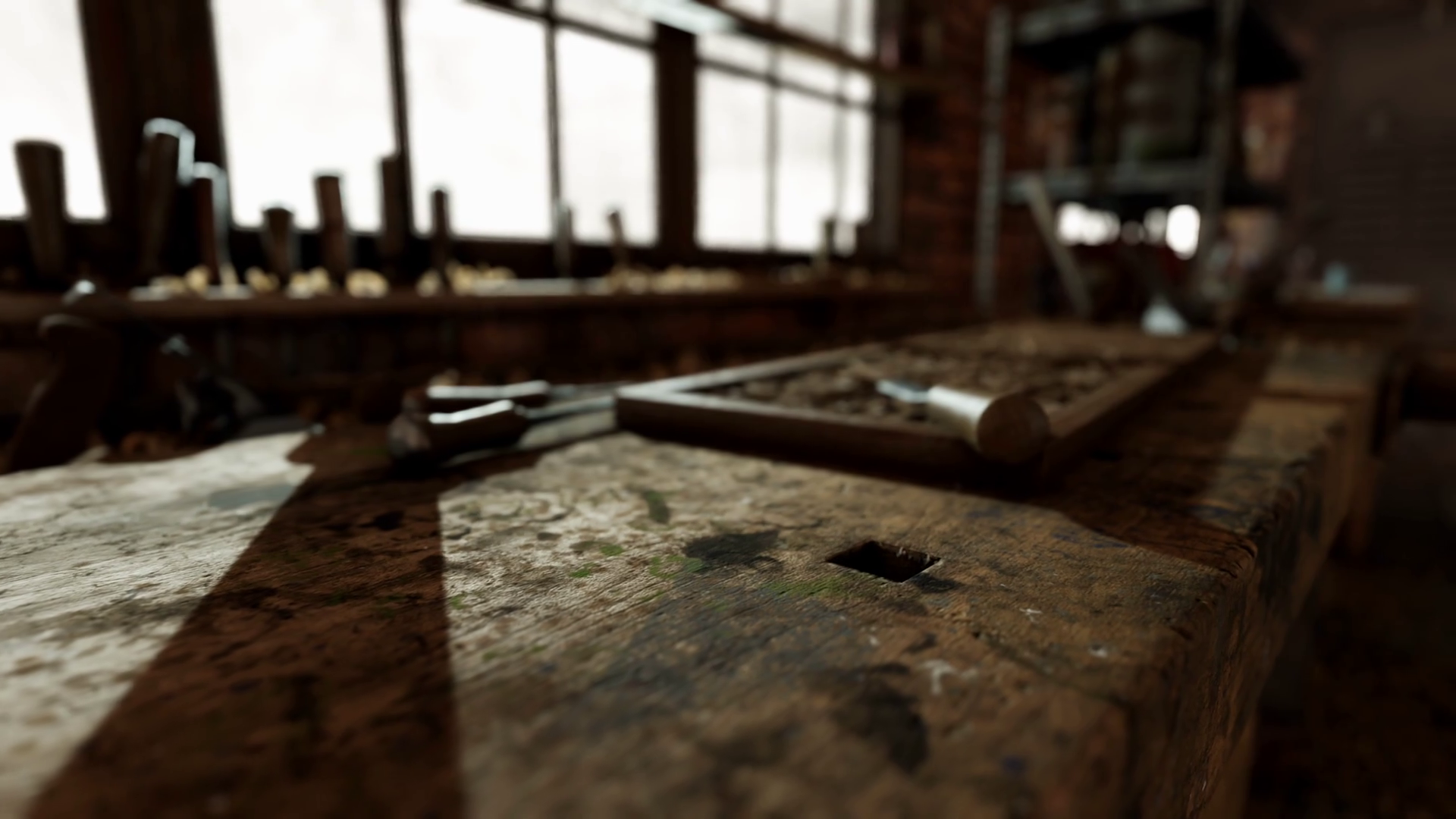 Vintage Wild West Carpenter Shop Interior Stock Motion Graphics SBV ...