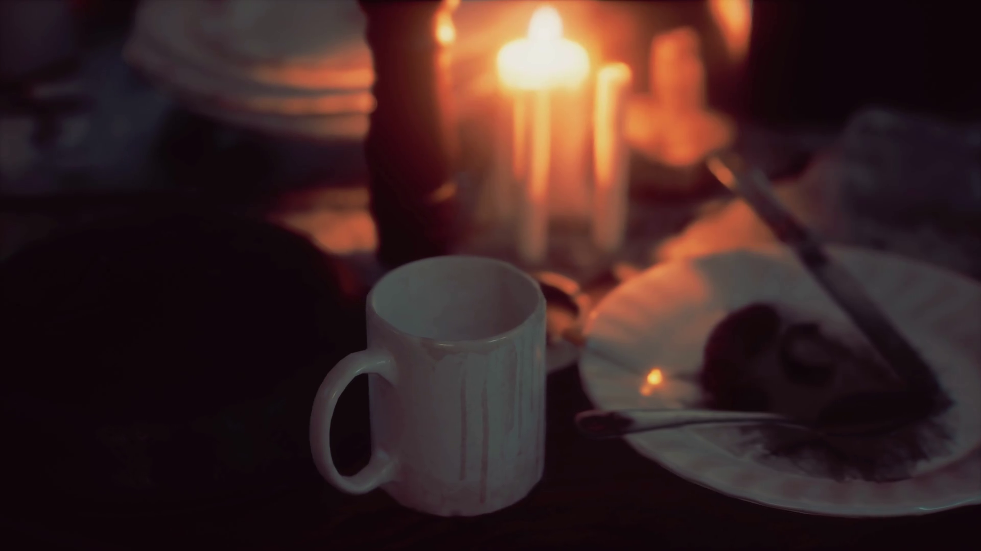 Table Setting In Candlelight At Night Stock Motion Graphics SBV ...